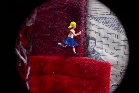 The world's smallest stop-motion animation character shot on CellScope